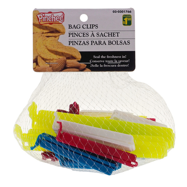 RAMA DESIGN Bag Clips, 18 Pack (Assorted Colours) Same-Day Delivery | Dollarama