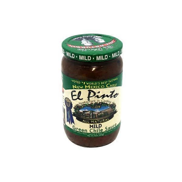 El Pinto Green Chile Sauce, Mild (16 oz) - Instacart