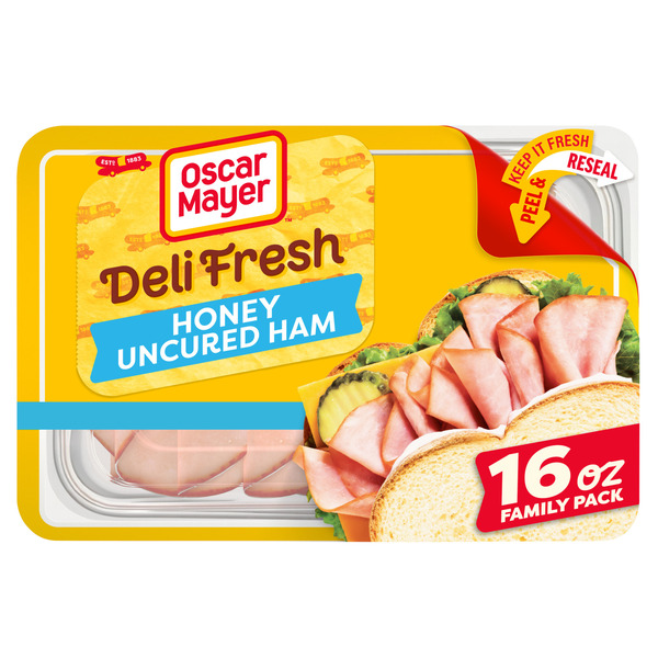 ShopRite Oscar Mayer Deli Fresh Honey Uncured Ham Sliced Sandwich Lunch ...