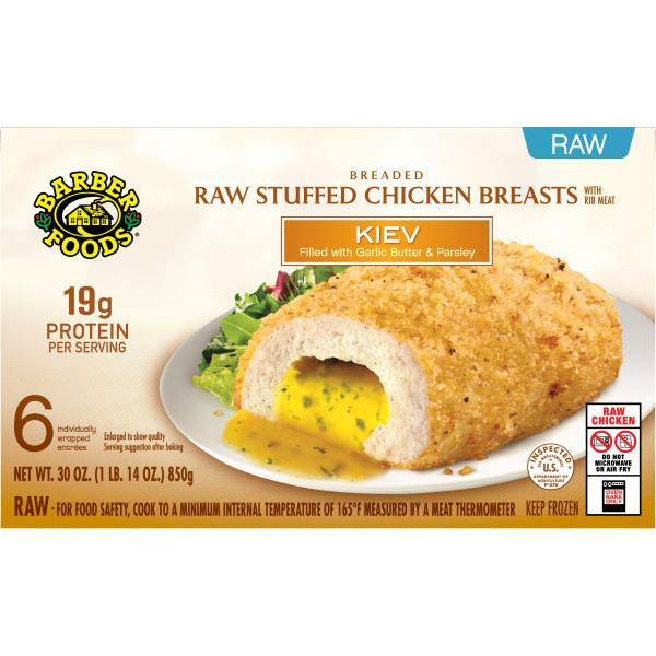 Barber Foods Stuffed Chicken Breasts Kiev, 6 Count Same-Day Delivery or ...
