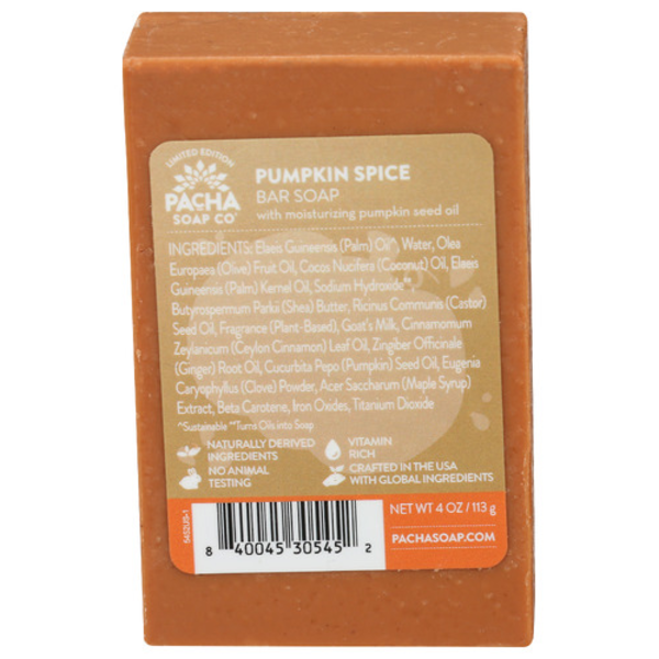 Sprouts Farmers Market Pacha Soap Co. Pumpkin Spice Bar Soap Same-Day ...