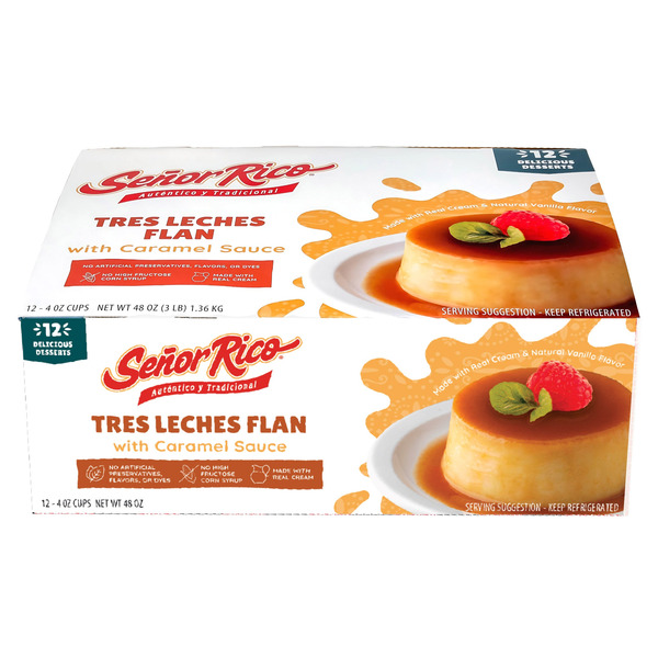 Señor Rico Flan Tres Leches Same-Day Delivery | Costco