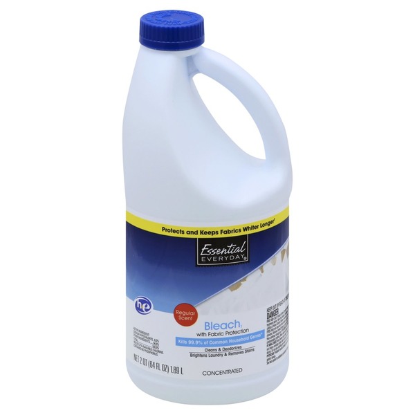 Essential Everyday Bleach, with Fabric Protection, HE, Regular Scent ...