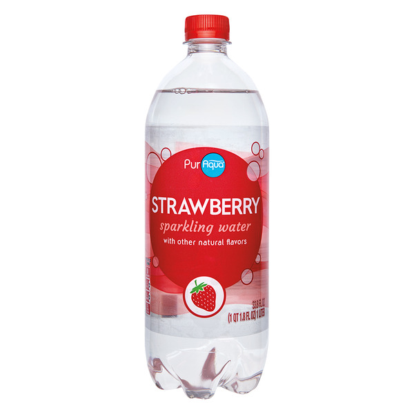 PurAqua Strawberry Flavored Sparkling Water Same-Day Delivery or Pickup | ALDI