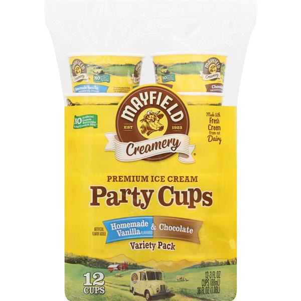 Mayfield Dairy Farms Single serve variety pack of homemade vanilla and ...