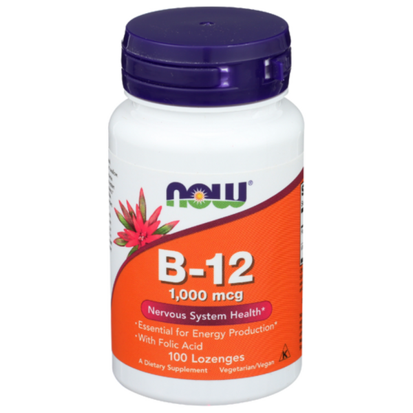NOW Vitamin B-12, 1,000 mcg, Lozenges Same-Day Delivery or Pickup ...