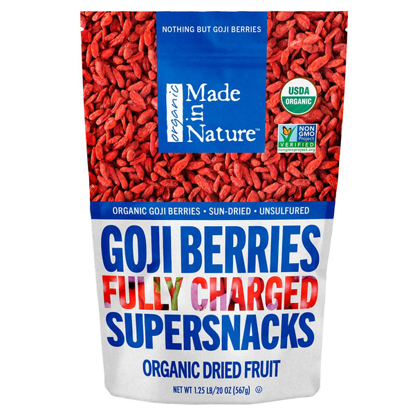 Made In Nature USDA Organic Goji Berries, 20 oz Same-Day Delivery | Costco