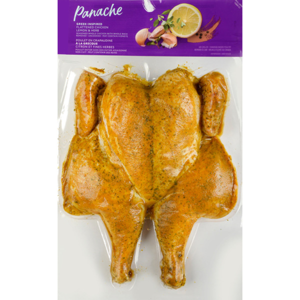 Sobeys Panache Chicken Flattened Greek Style Lemon & Herb Same-Day ...