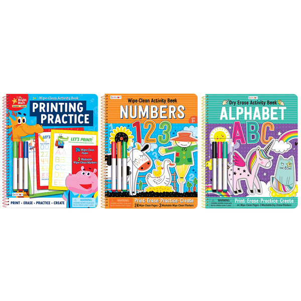Deluxe Assorted Titles Write & Wipe Books Same-Day Delivery | Costco