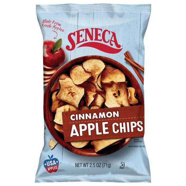 Seneca Apple Chips, Crispy, Cinnamon Same-Day Delivery or Pickup | Publix