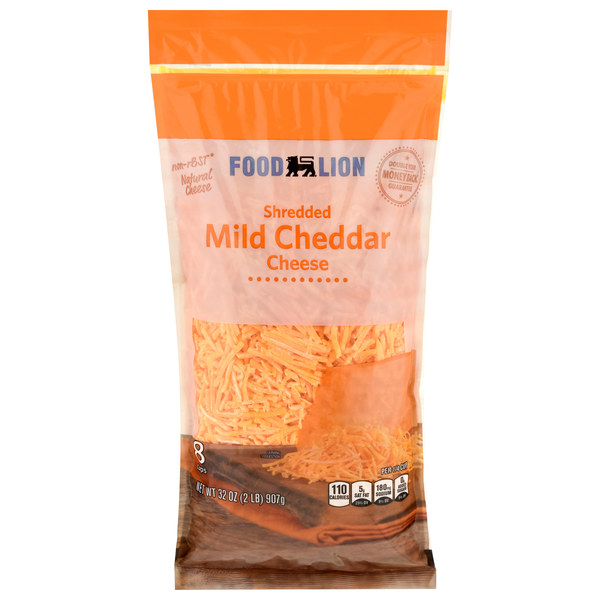 Food Lion Food Lion Mild Cheddar Shredded Cheese Same-Day Delivery or ...
