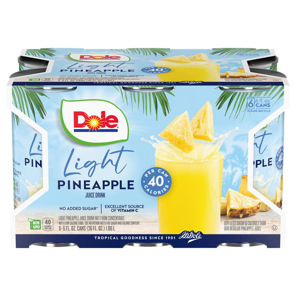 ShopRite Dole Pineapple Light Juice Drink Same-Day Delivery | Instacart