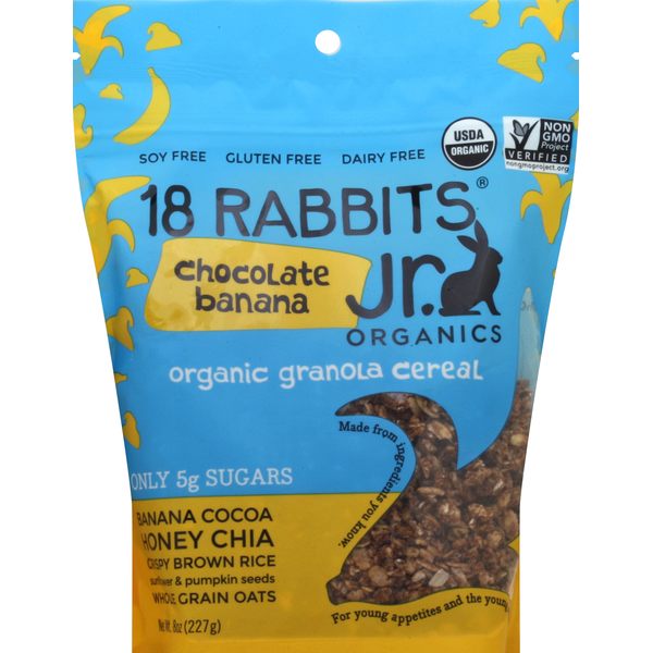 18 Rabbits Organic Chocolate Banana Granola (8 oz) - Instacart
