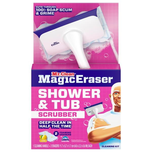 Mr. Clean Shower & Tub Scrubber, Starter Kit Same-Day Delivery or ...