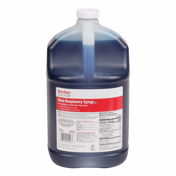 Gordon Food Service Belton Foods Blue Raspberry Syrup Same-Day Delivery ...
