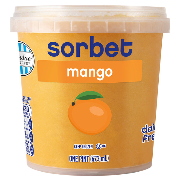 Sundae Shoppe Premium Sorbet Pint Mango Same-Day Delivery or Pickup | ALDI