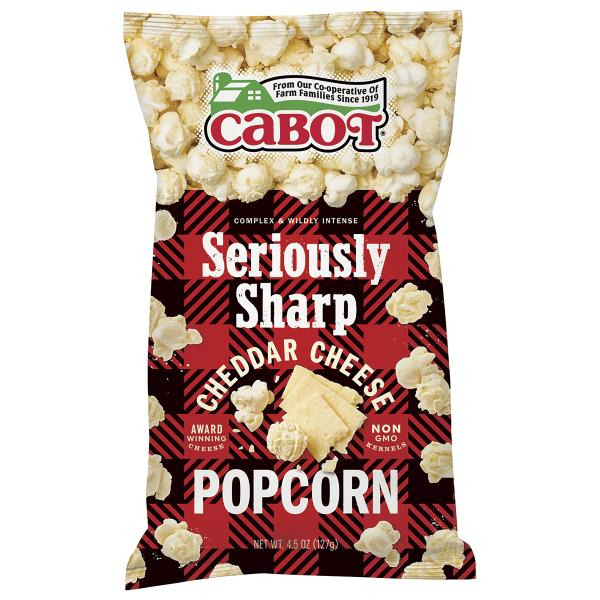 Cabot Seriously Sharp Cheddar Cheese Popcorn Same-Day Delivery or ...