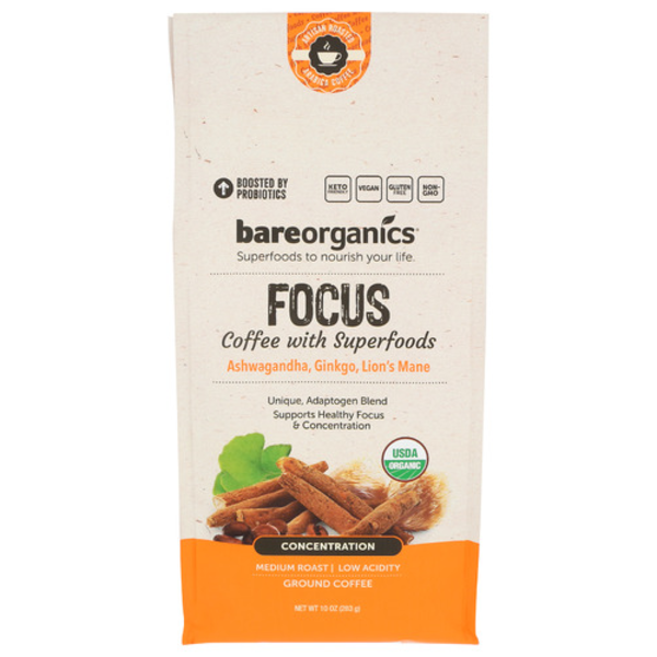 Sprouts Farmers Market BareOrganics Organic Focus Blend Ground Coffee ...