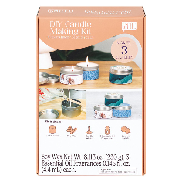 smile! Candle Making Craft Kit Same-Day Delivery or Pickup | ALDI