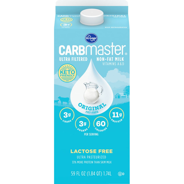 Kroger Kroger Carbmaster Original Ultra Filtered Non-fat Milk Same-Day ...
