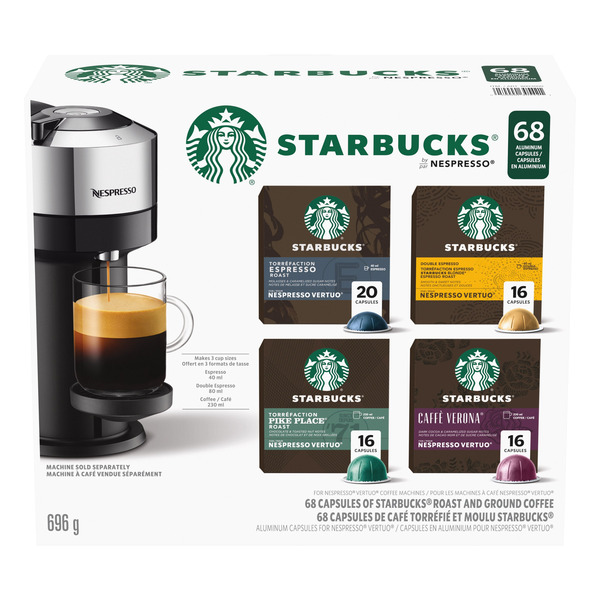 Starbucks Nespresso Vertuo Line Capsules Variety Pack Same-Day Delivery ...