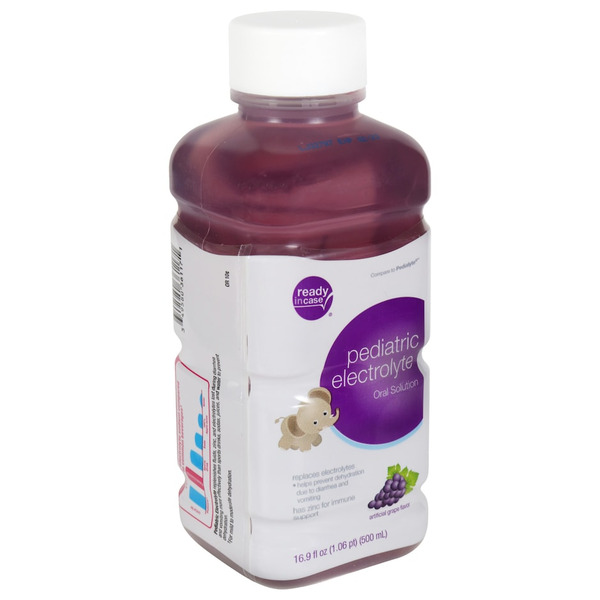 Ready In Case Pediatric Electrolyte Oral Solution Grape Same-Day ...