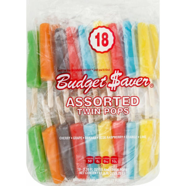 King Soopers Budget Saver Twin Pops, Assorted Same-Day Delivery or ...