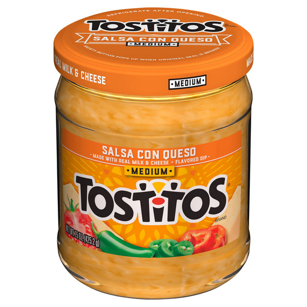 Wegmans Tostitos Salsa Con Queso, Medium Same-Day Delivery or Pickup ...