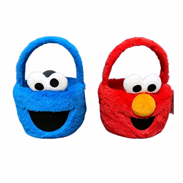 Sesame Street Elmo Plush Basket Same-Day Delivery | Dollar Tree