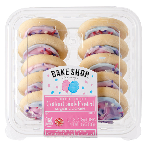 Bake Shop Cotton Candy Frosted Sugar Cookie Same-Day Delivery or Pickup ...