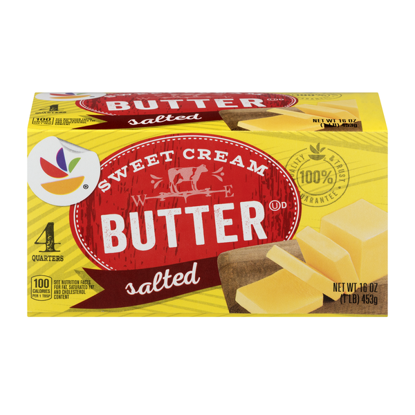 Stop & Shop Store Brand Butter, Sweet Cream, Salted Same-Day Delivery ...