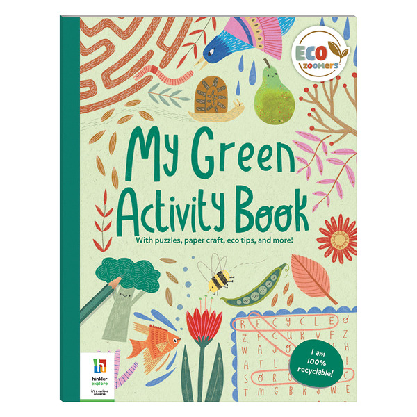 ALDI Hinkler Eco Zoomers Activity Book My Green Activity Book - Jean ...
