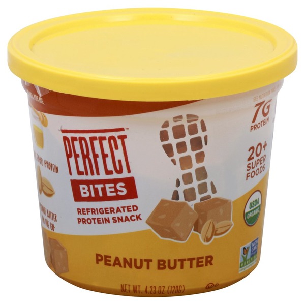 Perfect Bites Protein Snack, Peanut Butter (4.23 oz) - Instacart