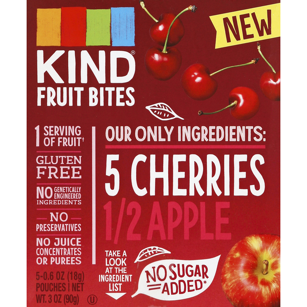 KIND Cherries Apple Fruit Bites Same-Day Delivery or Pickup | Hornbacher's