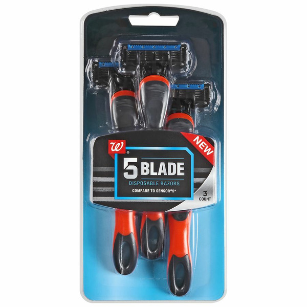 Walgreens Walgreens 5 Blade Disposable Razors Same-Day Delivery or ...