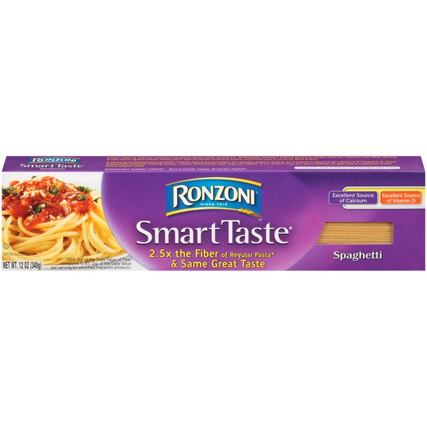 Ronzoni Smart Taste Spaghetti Pasta (340 g) - Instacart