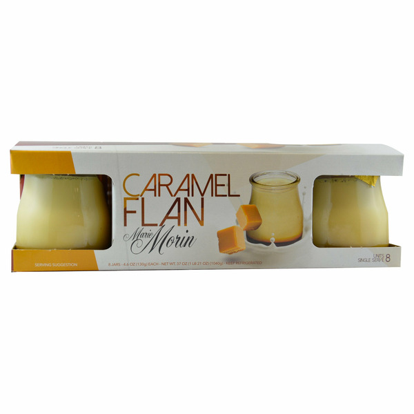 Marie Morin Caramel Flan, 4.6 oz, 8-count Same-Day Delivery | Costco