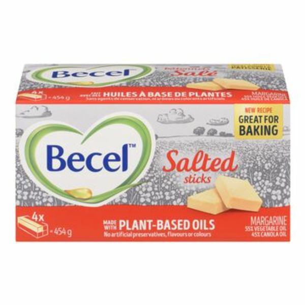 Food Basics Becel Salted Plant-Based Sticks Same-Day Delivery | Instacart