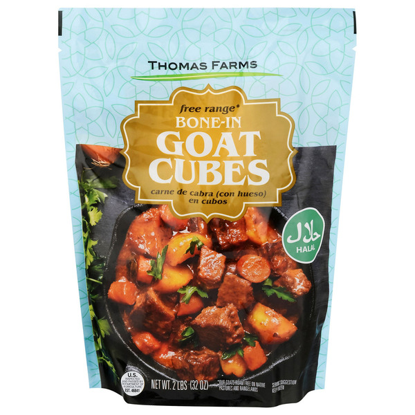 Wegmans Thomas Farms Bone-In Goat Cubes Same-Day Delivery or Pickup ...