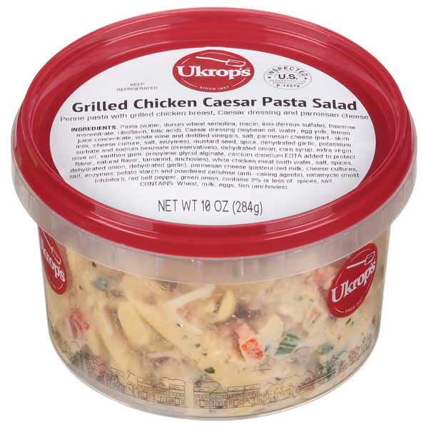 Food Lion Ukrop's Grilled Chicken Caesar Pasta Salad Same-Day Delivery ...