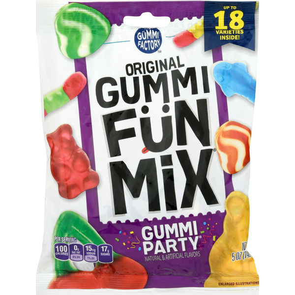 Original Gummi Fun Mix Candy, Gummi Party (5 oz) - Instacart