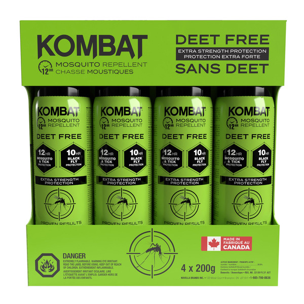 Kombat Deet Free Mosquito & Tick Repellent Same-Day Delivery | Costco
