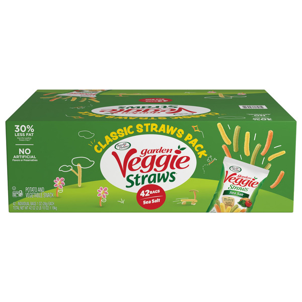 Costco Sensible Portions Sea Salt Veggie Straws Vend Pack Same-Day ...
