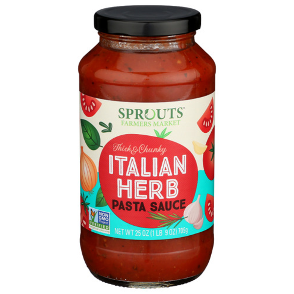 Sprouts Farmers Market Sprouts Italian Herb Pasta Sauce Same-Day ...