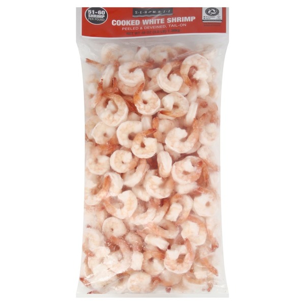 SeaMazz Shrimp, White, Cooked (48 oz) - Instacart