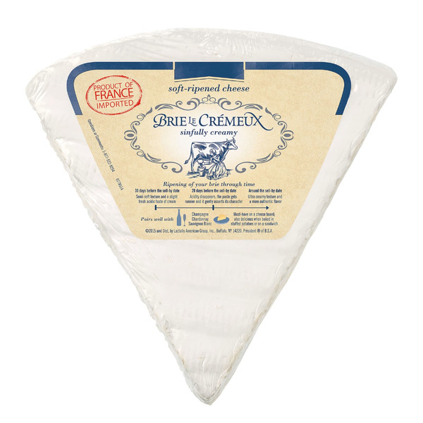 Costco Brie Le Cremeux Soft-Ripened Cheese Same-Day Delivery or Pickup ...