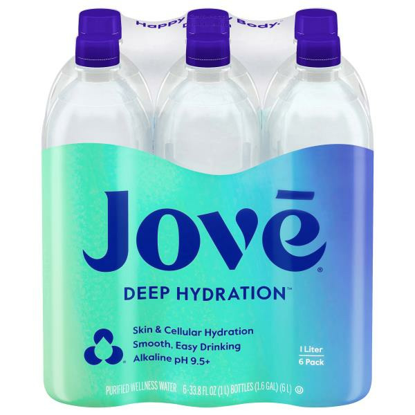 Publix Jovē Water, Alkaline, pH 9.5+, 6 Pack Same-Day Delivery or ...