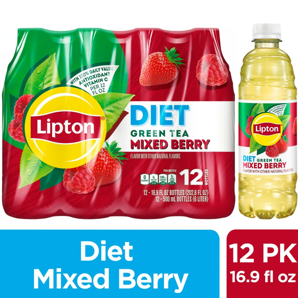 Kroger Lipton Diet Green Tea Mixed Berry - Pack Same-Day Delivery or ...