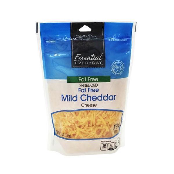 Essential Everyday Mild Cheddar Cheese (7 oz) - Instacart