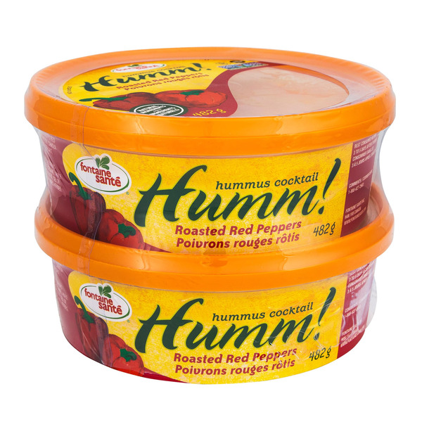 Costco Fontaine Sante Roasted Red Pepper Hummus ECSL45 8T5H Same-Day ...